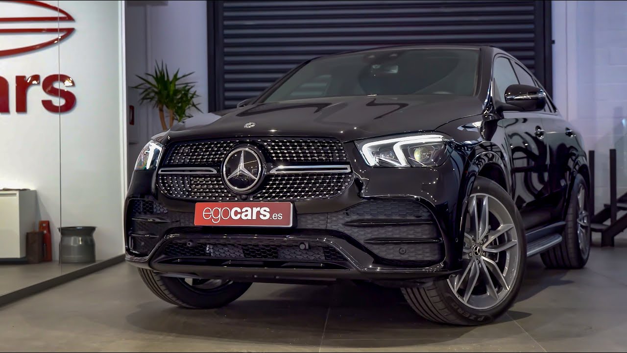 MERCEDES GLE400d COUPE 2020 BLACK REVIEW 4K - YouTube