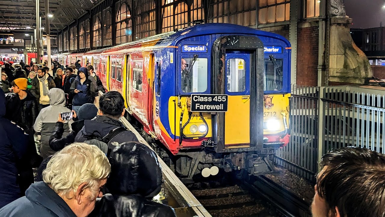 The Class 455 Farewell - Branch Line Society & SWR - 21st December 2025 ...