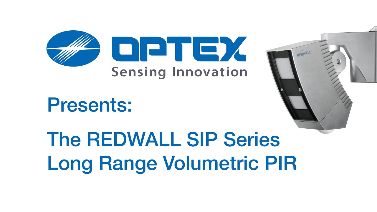 OPTEX REDWALL SIP Overview - YouTube