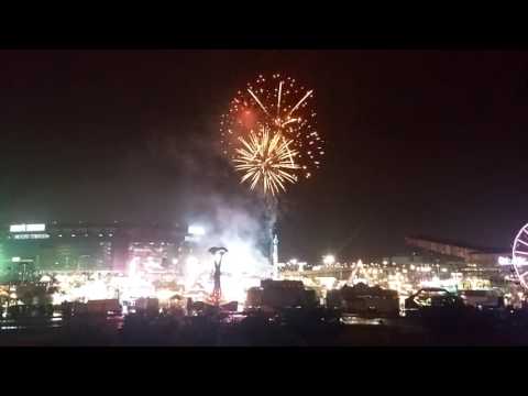 Fireworks at the Meadowlands Fair July 4, 2016