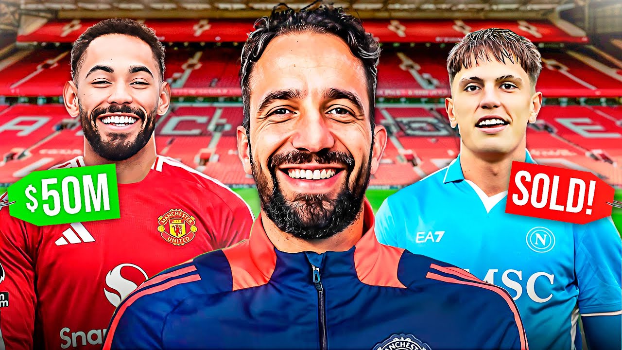 How To FIX Manchester United - FULL REALISTIC Tactics & Transfers ...