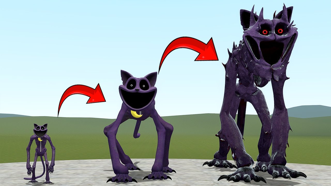 NEW NIGHTMARE CATNAP CURSED POPPY PLAYTIME CHAPTER 3 IN GMOD!! - YouTube