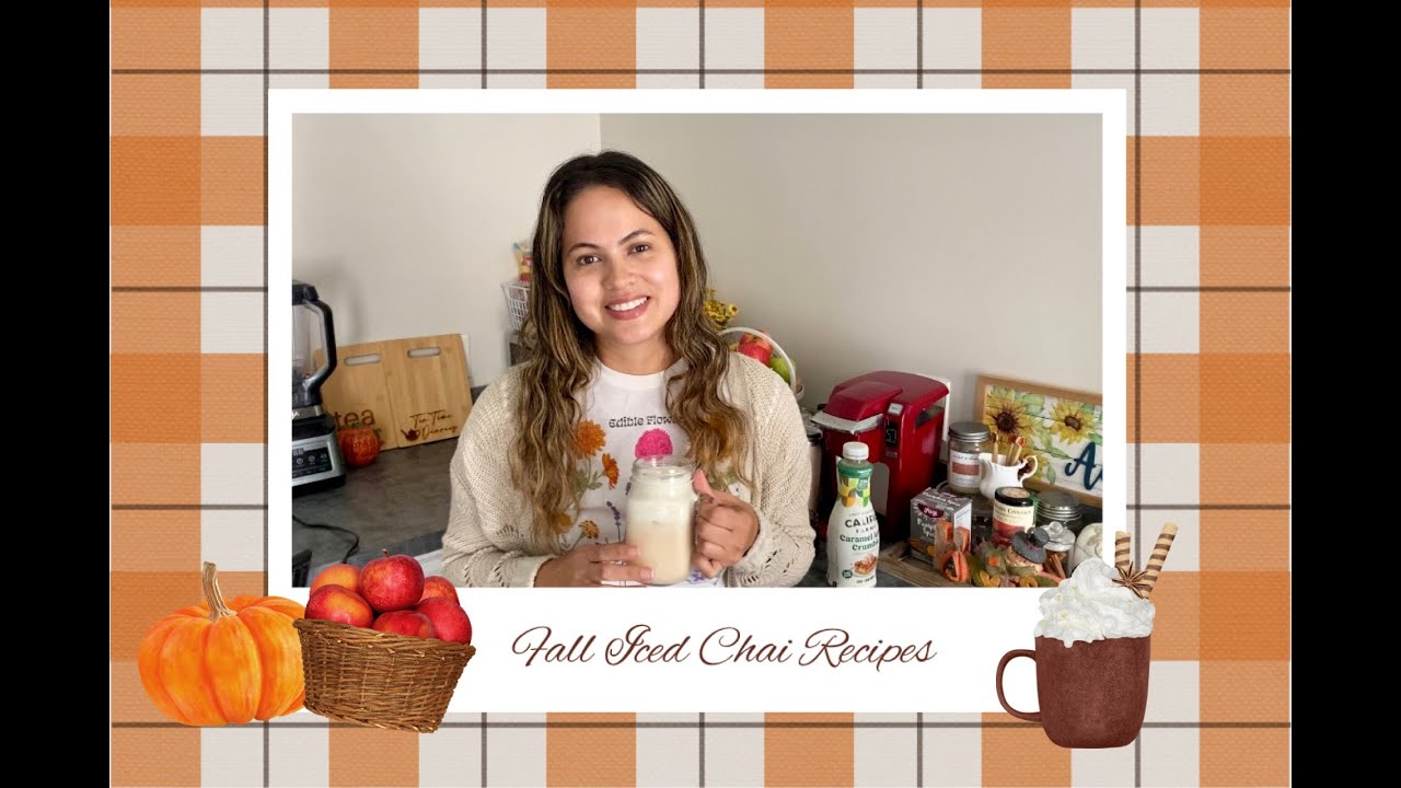 Fall Iced Chai Recipes - YouTube