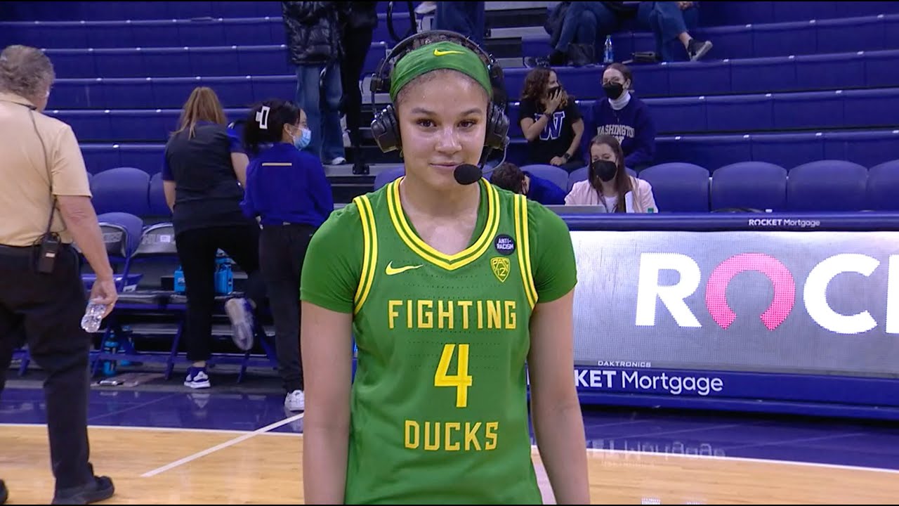 Endyia Rogers talks season-high 23 points after Oregon’s win at ...