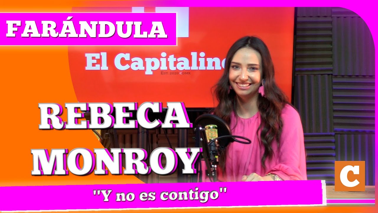 Rebeca Monroy prepara su primer material dsicográfico - YouTube