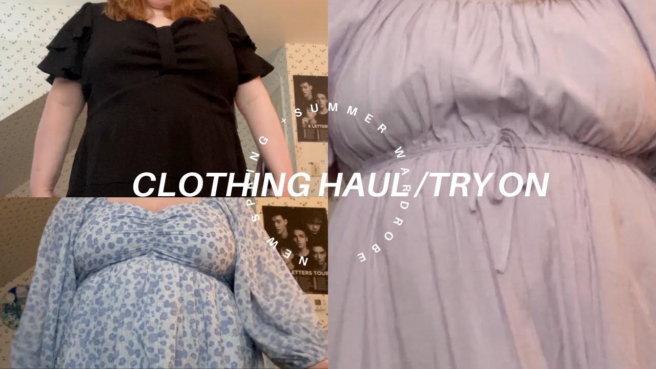 Spring + Summer Clothing Try on Haul - YouTube