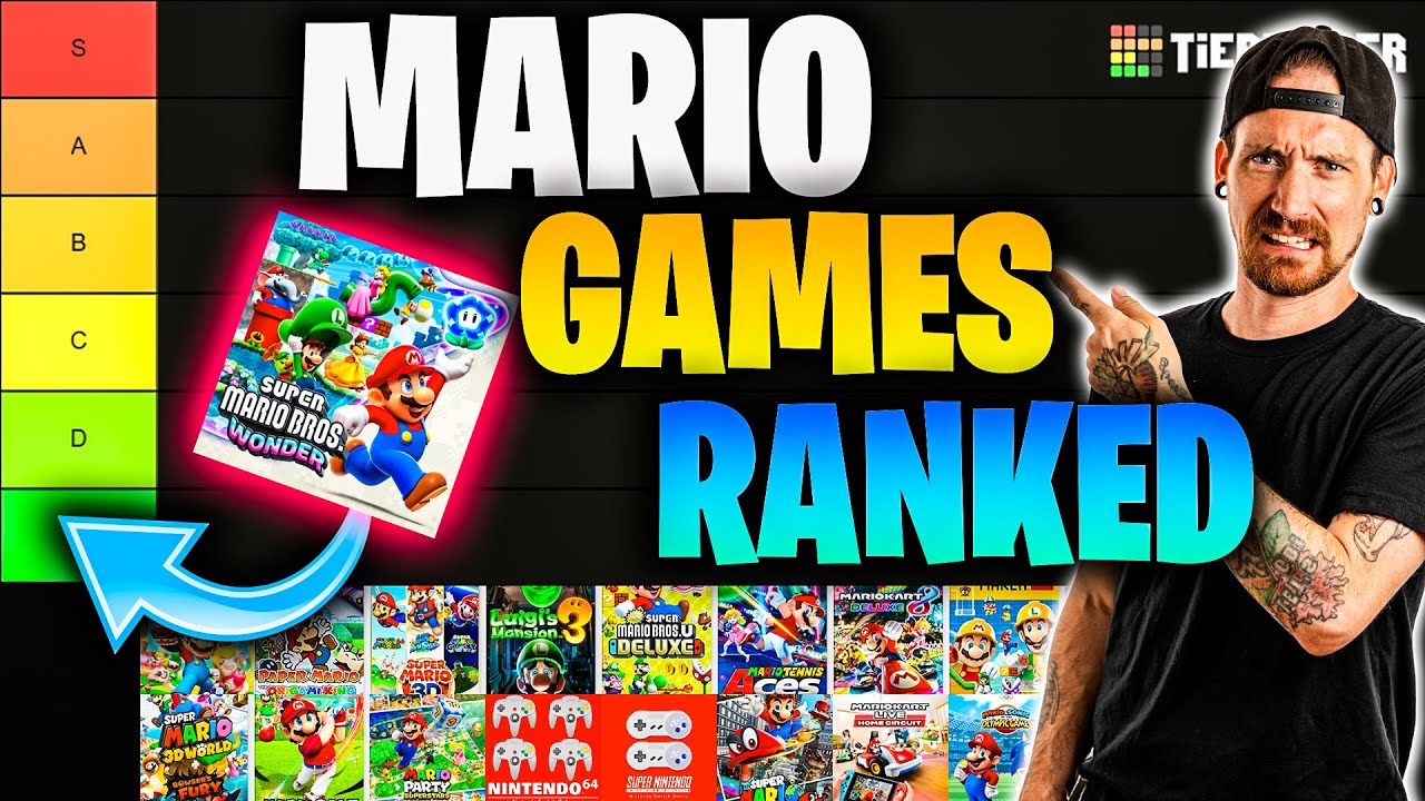 Ranking Every Mario Game on the Nintendo Switch - YouTube