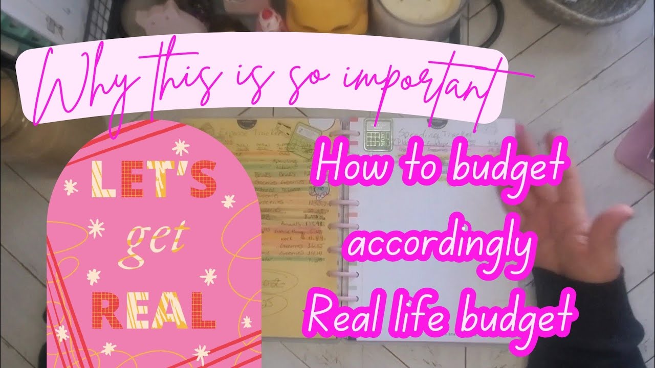 How to make a 100% accurate budget! | Real life budgeting - YouTube