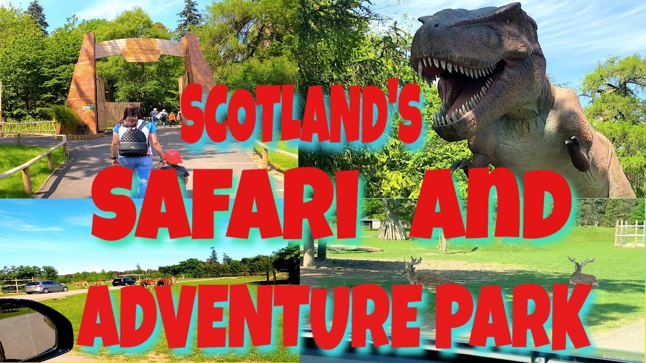Scotland's Safari and Adventure park - YouTube