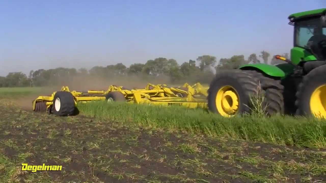 Degelman Pro-Till High Performance Tillage Cultivator - Wheat Field ...