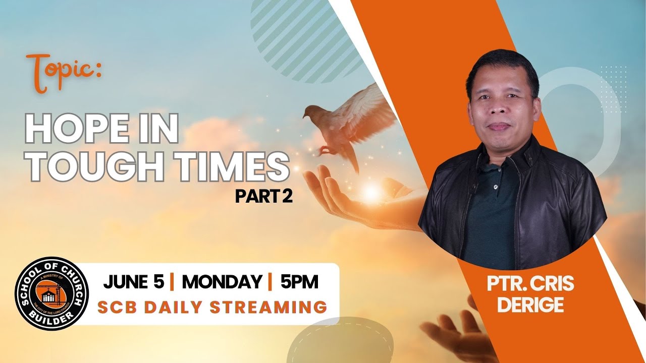 HOPE IN TOUGH TIMES - Part 2 | SCB DAILY STREAMING - JUNE 5, 2023 - YouTube