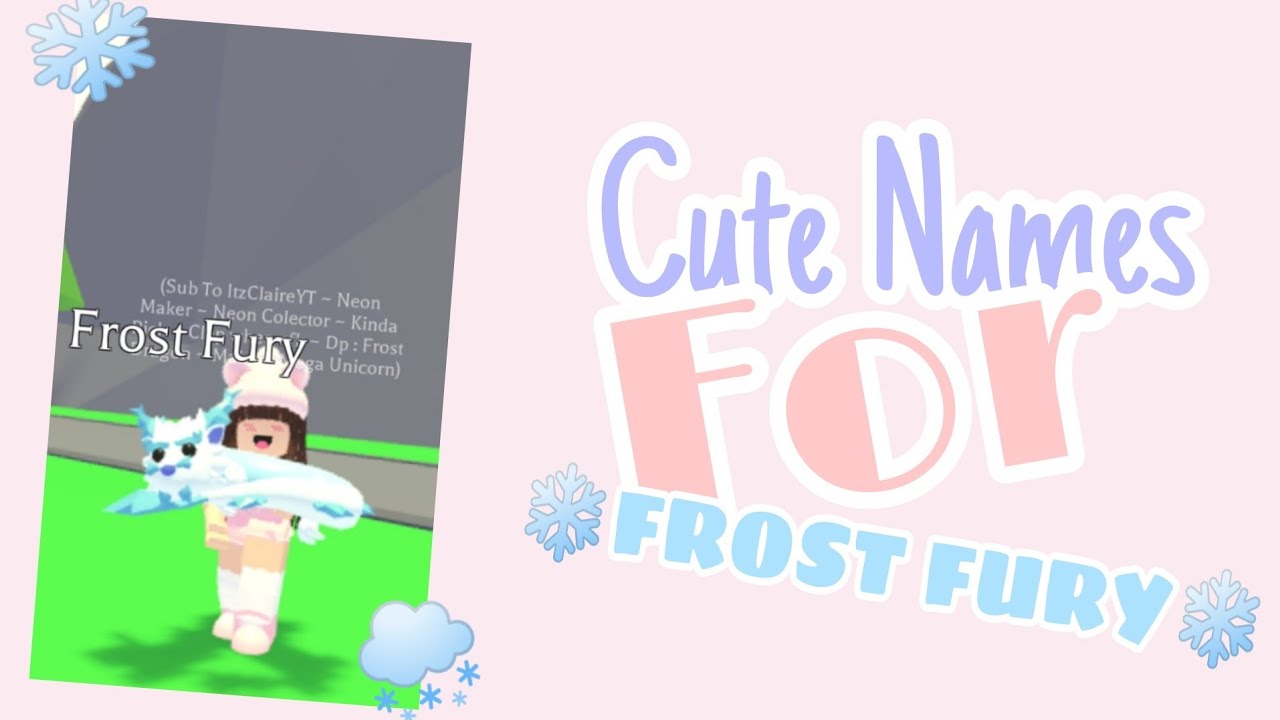 TOP 10+ NAMES FOR FROST FURY - YouTube