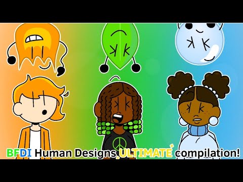What if nearly EVERY BFDI character were HUMAN?! | BFDI Human Designs ...