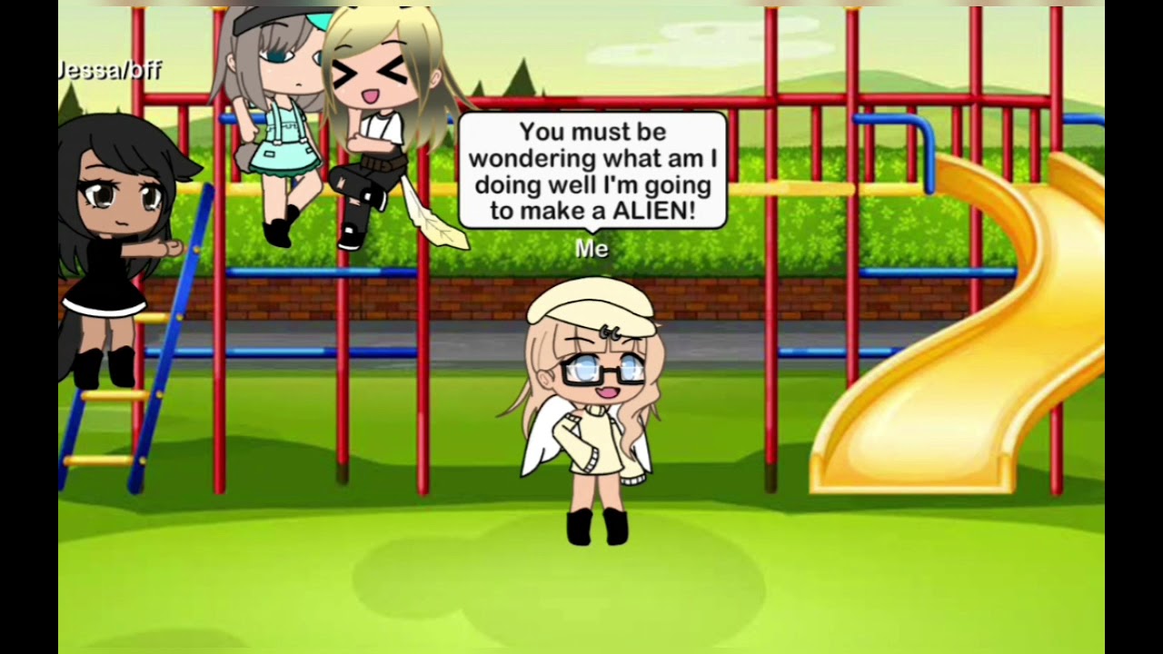 Making an ALIEN in gacha - YouTube