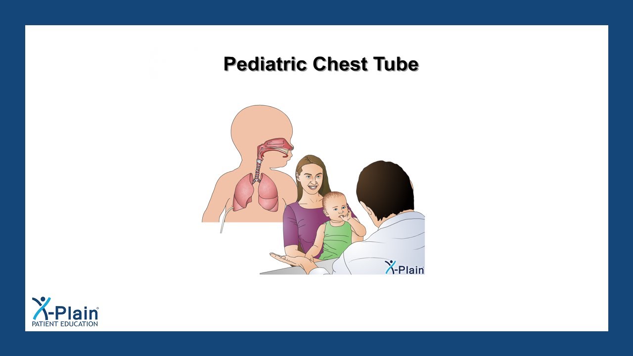 Pediatric Chest Tube - YouTube
