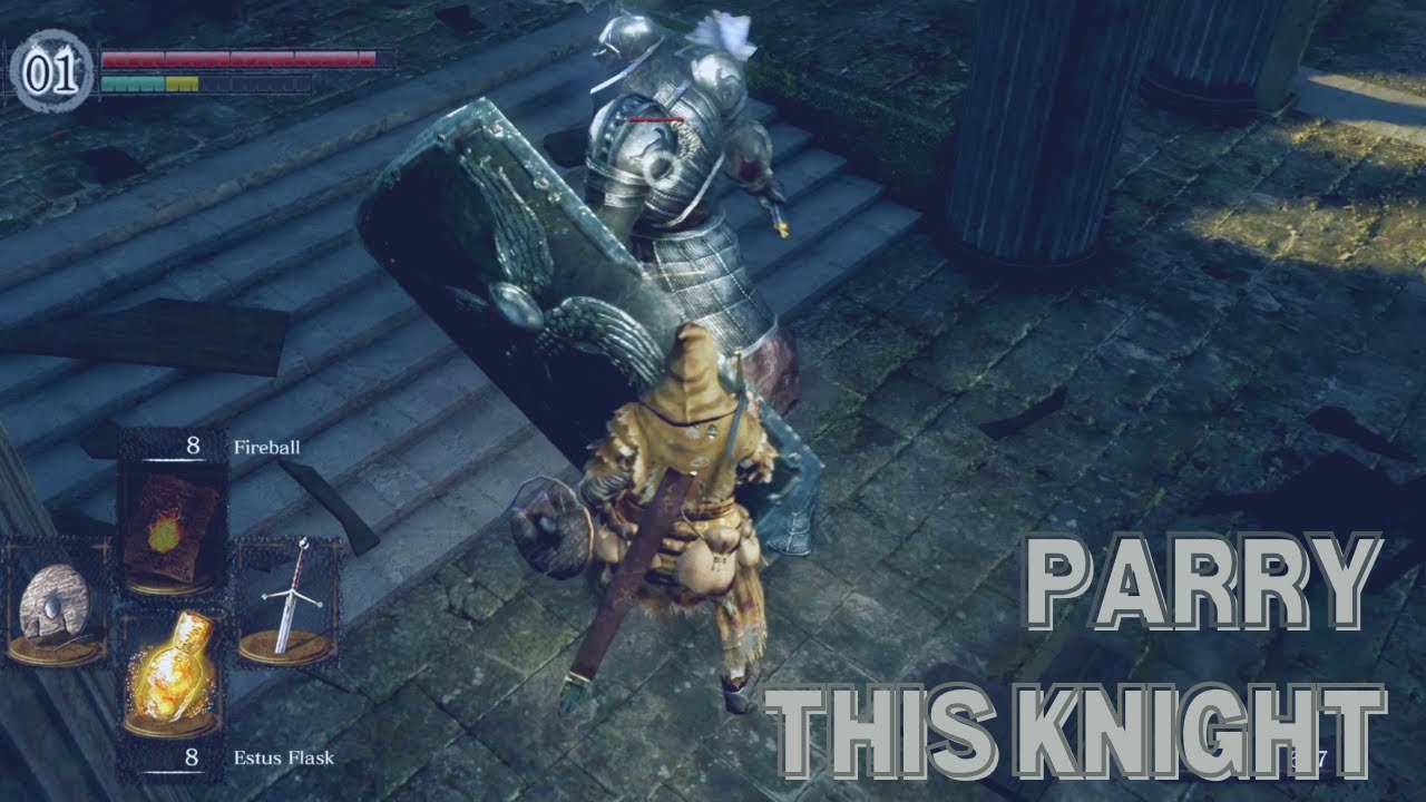 Wait ! You Can Parry The Heavy Knights In Dark Souls - YouTube