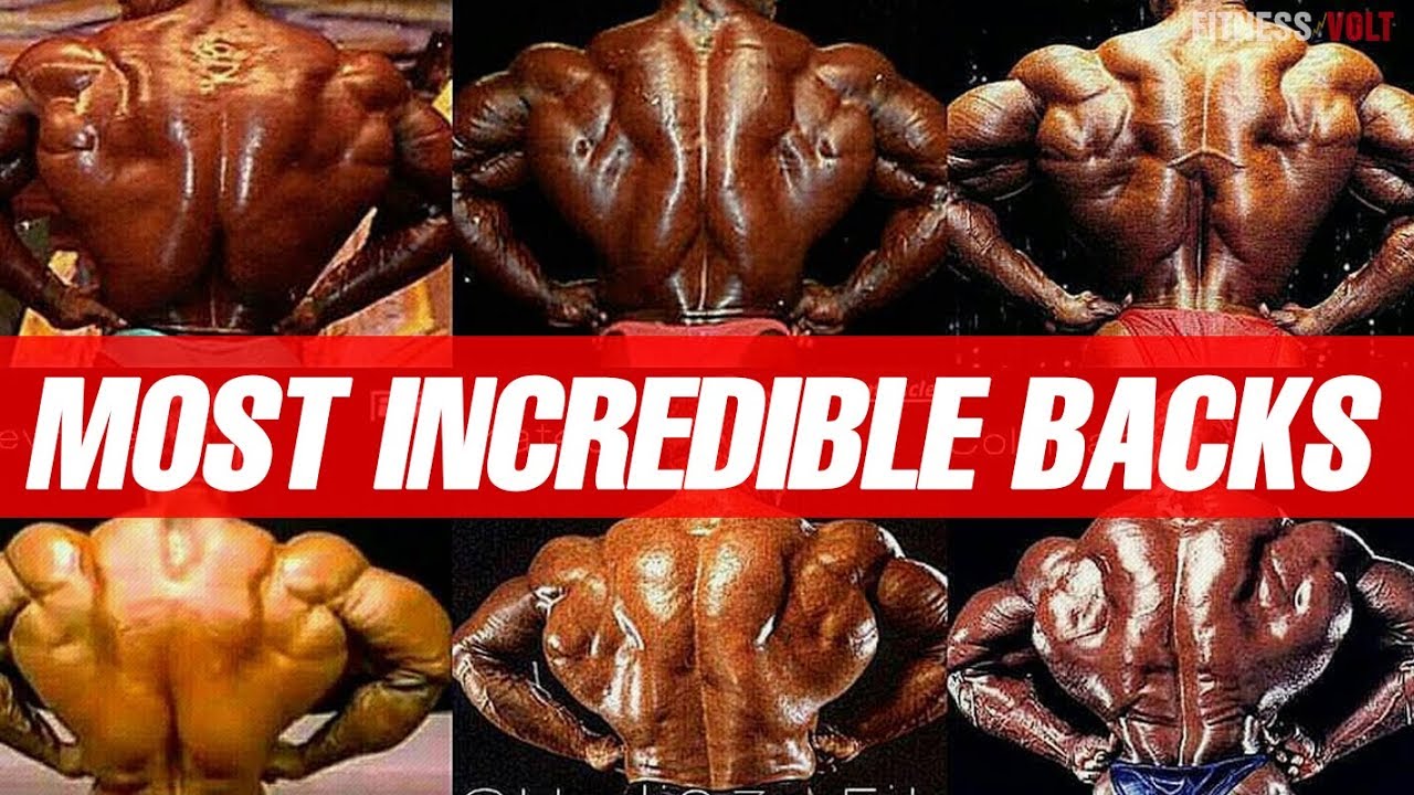 The Most Incredible Backs In Bodybuilding History - YouTube