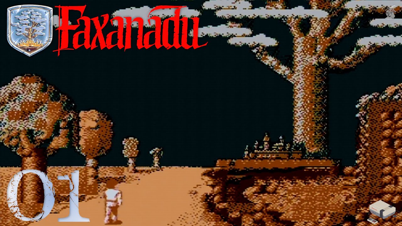 FAXANADU #01: Nicht direkt vor der Tür zaubern! | NES | Walkthrough ...
