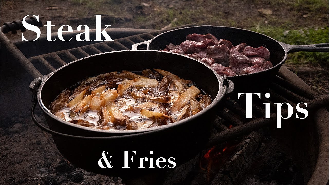 Steak Tips & Fries | Seas To Trees Adventures - YouTube