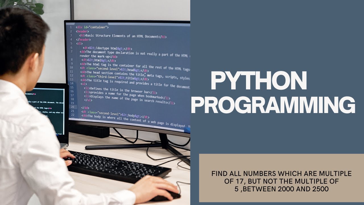 Find all numbers which are multiple of 17,but not the multiple of 5 ...