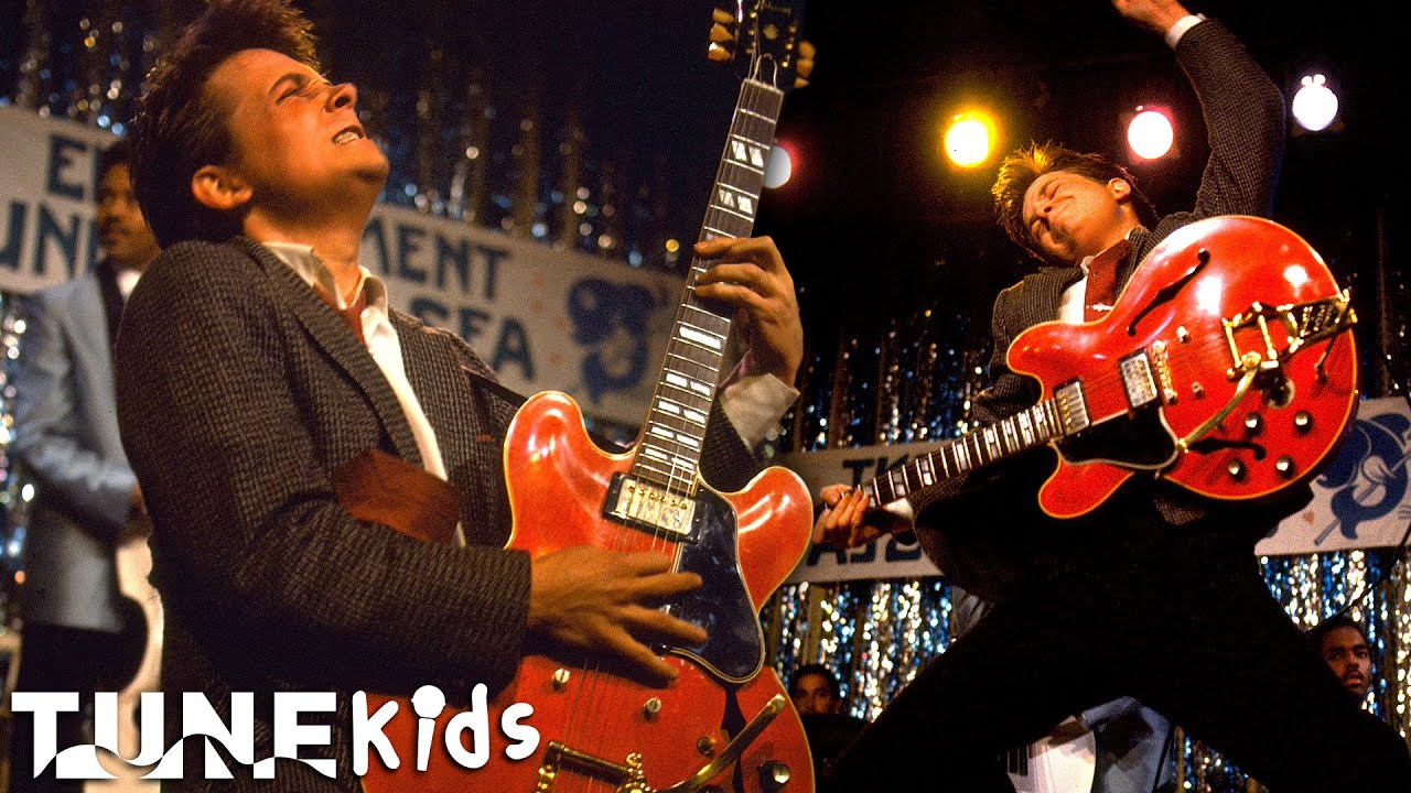 Marty McFly Plays Johnny B. Goode | Back To The Future (1985) | TUNE ...