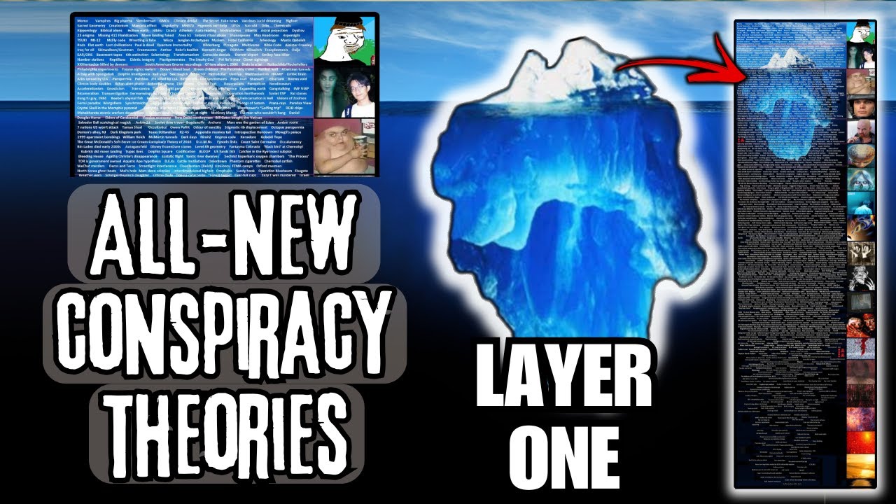 All New Conspiracy Theory Iceberg [Layer 1] - YouTube
