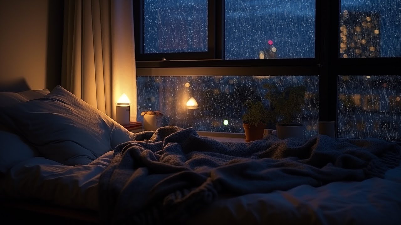 Rain Sounds for Sleep | Rain for Calm Down - Sleeping in a Pretty ...