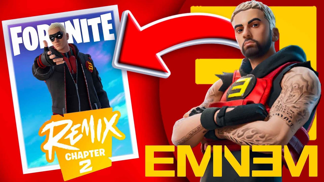 🔴 Fortnite Live! Rap Boy Reloaded NEW Eminem Skin! Chapter 2 Remix # ...