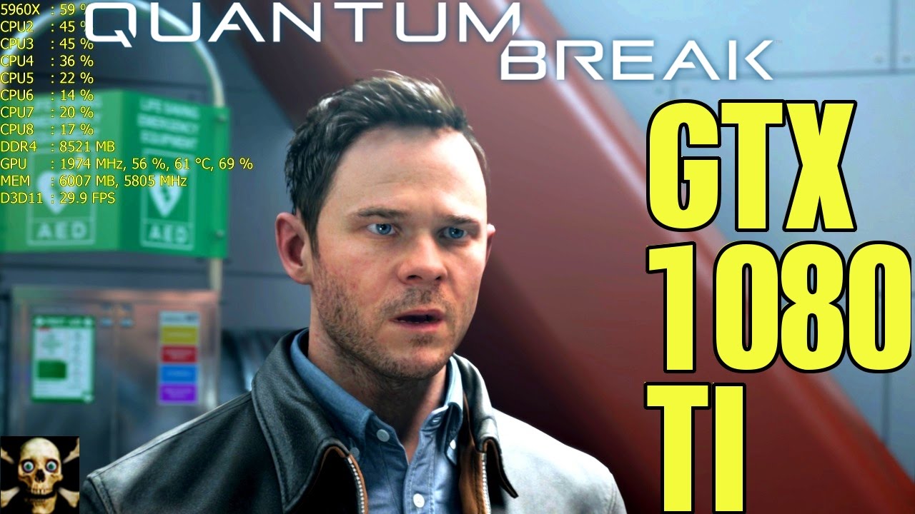 Quantum Break 4K UltraHD Gtx 1080 TI Fps Performance - YouTube