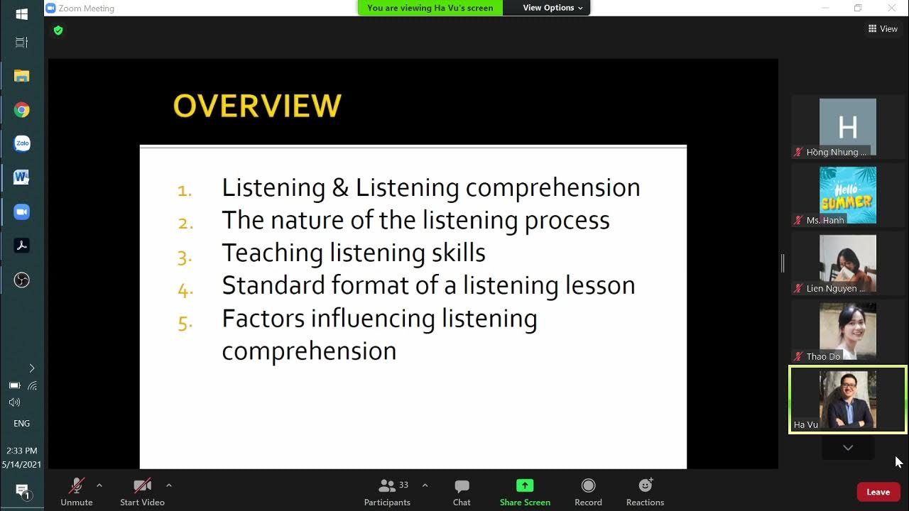 Tesol methodology_Module 6:Teaching the language skills: Listening and ...
