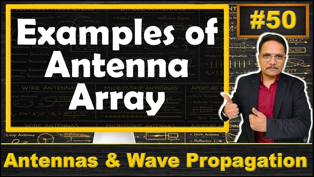Examples of Antenna Array | Solved Examples based on Parameters of Antenna Array | Engineering ...