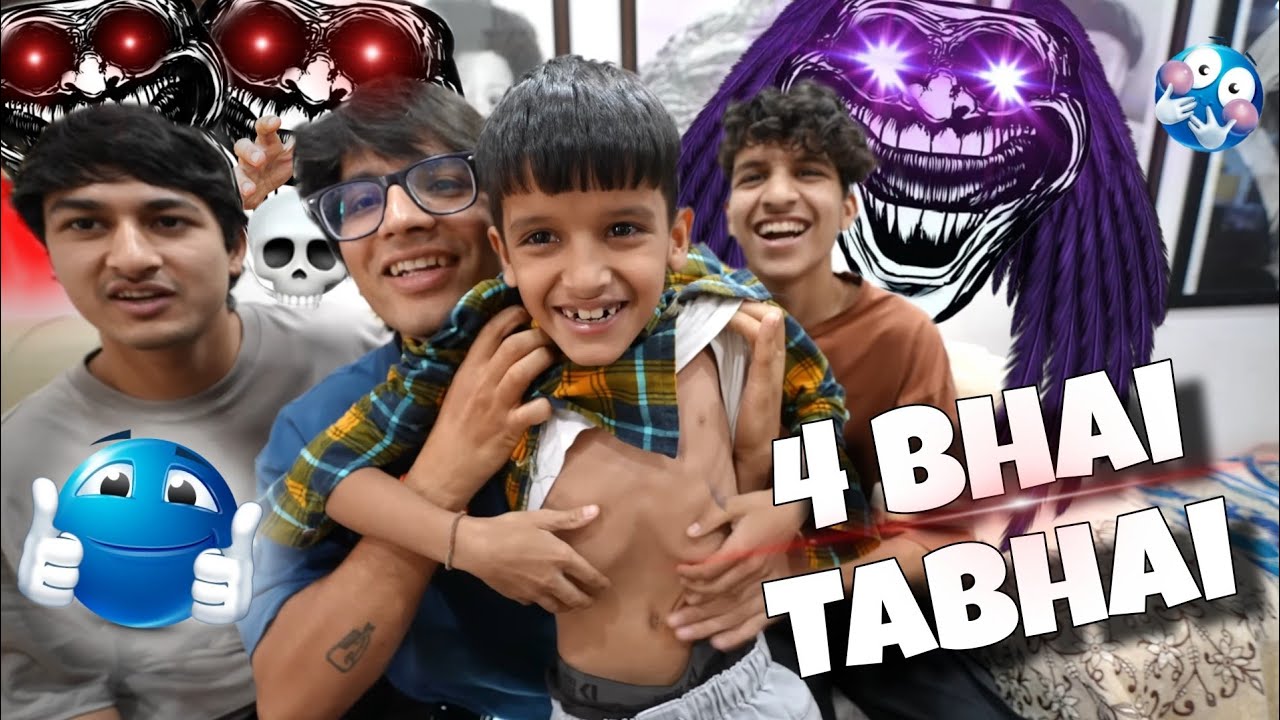 4 BHAI CHAARO TABAHI 🍷🗿 FUNNY MEMES 😂@souravjvlogs@piyushjocgaming ...