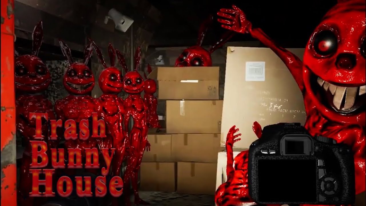 廃工場でスクープ写真を撮りまくれ!!【Trash Bunny House】 - YouTube