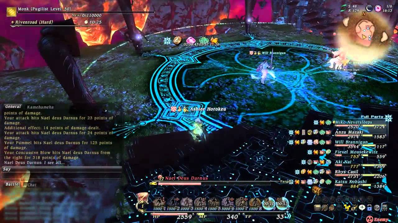 Let's Play Final Fantasy XIV [581] Nael Deus Darnus (Hard) win! - YouTube