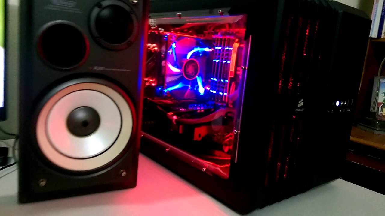 Deep cool gammax 400 + i5 4570 - YouTube