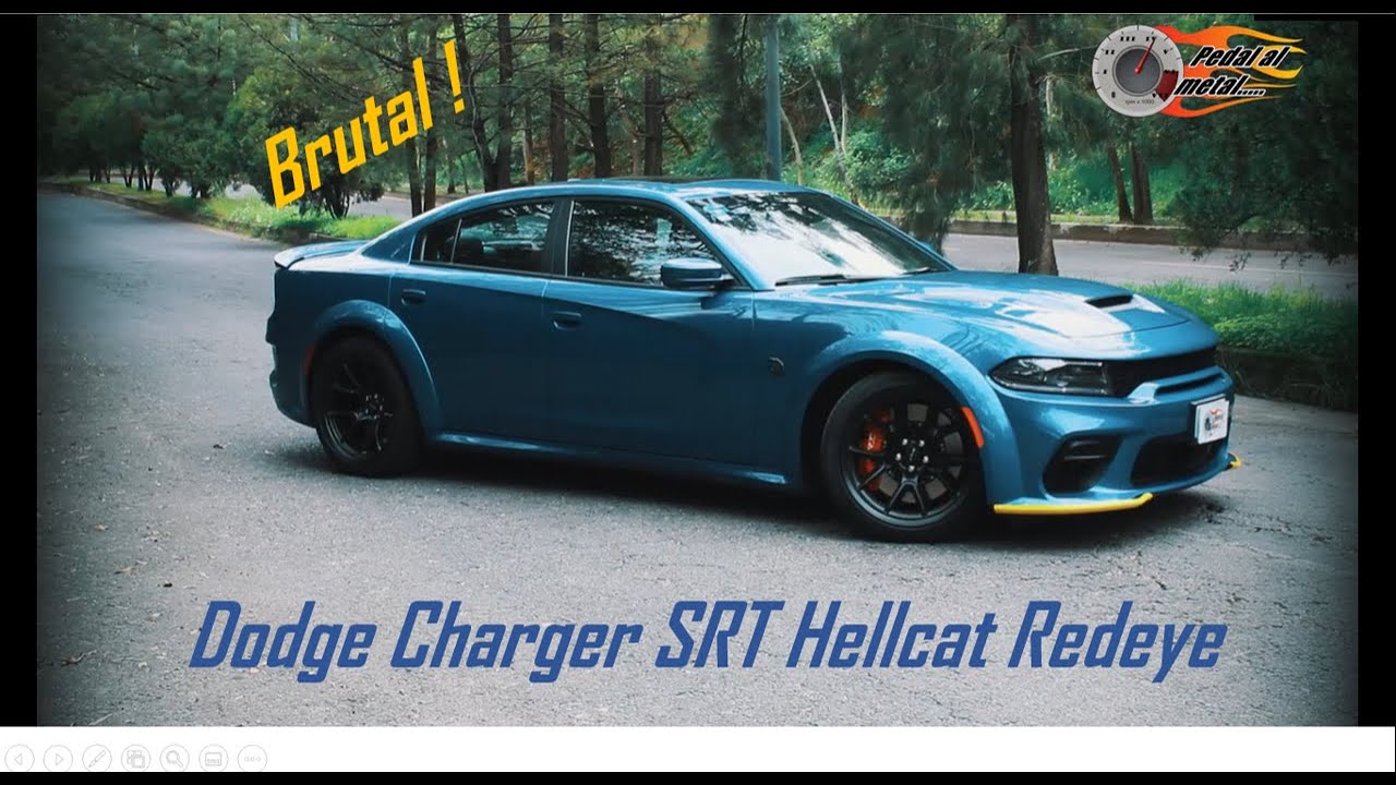 Dodge Charger SRT Hellcat Redeye / Brutal! - YouTube