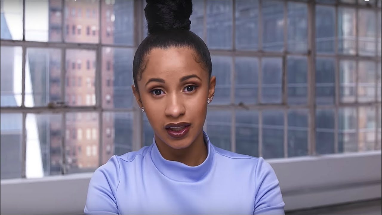 Cardi B's Makeup Routine! | Fashion Wizardry - YouTube