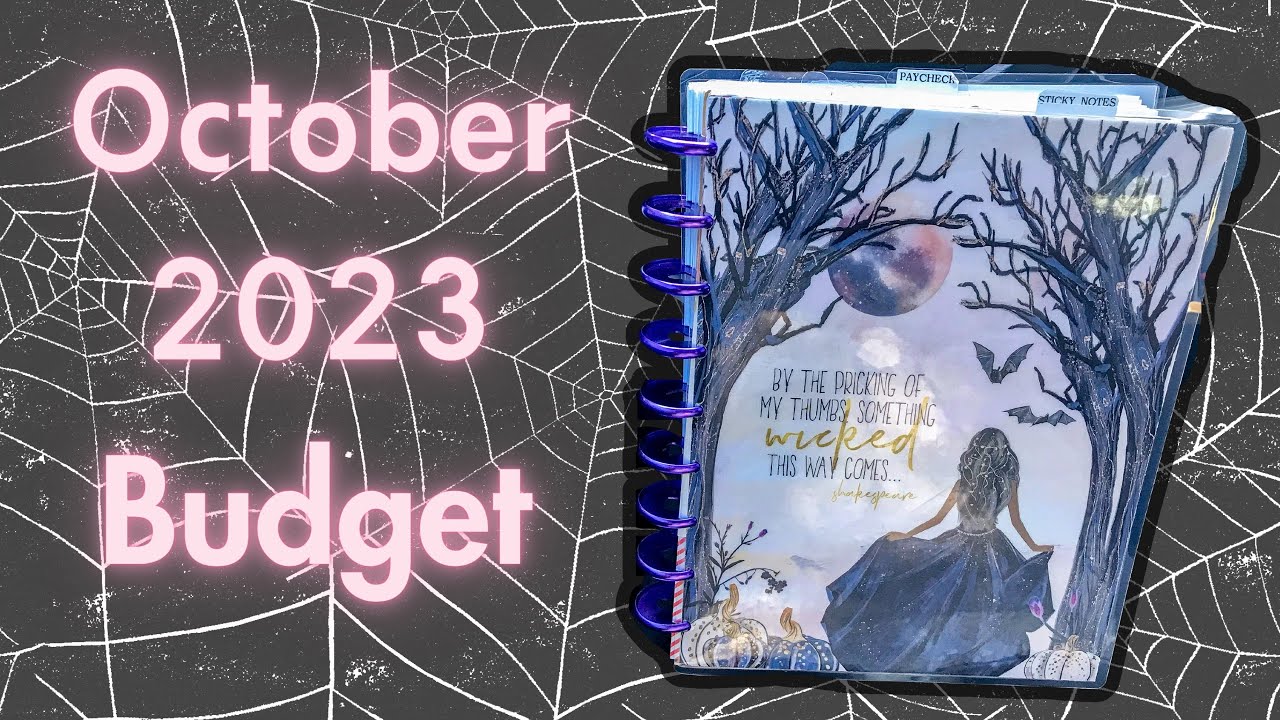 October 2023 Budget | Budget with Me | Budgeting for Beginners | Drill ...