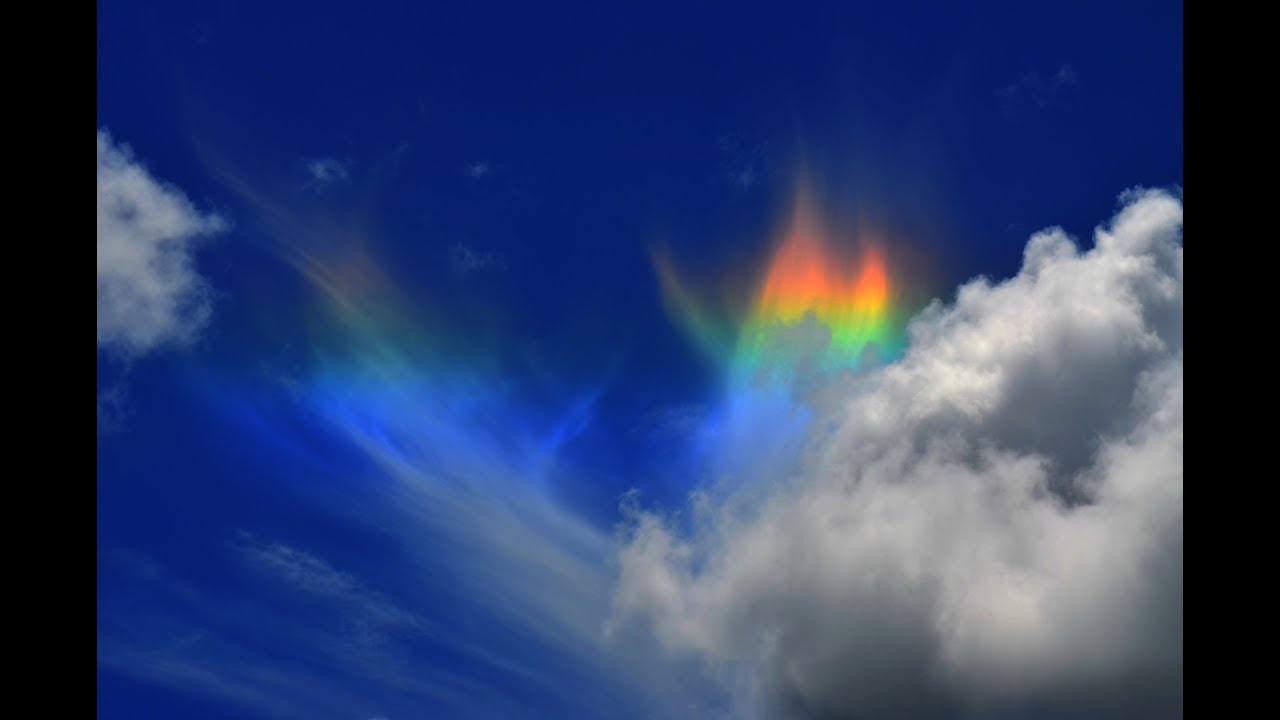 Fire Rainbow (Circumhorizontal Arc) - YouTube