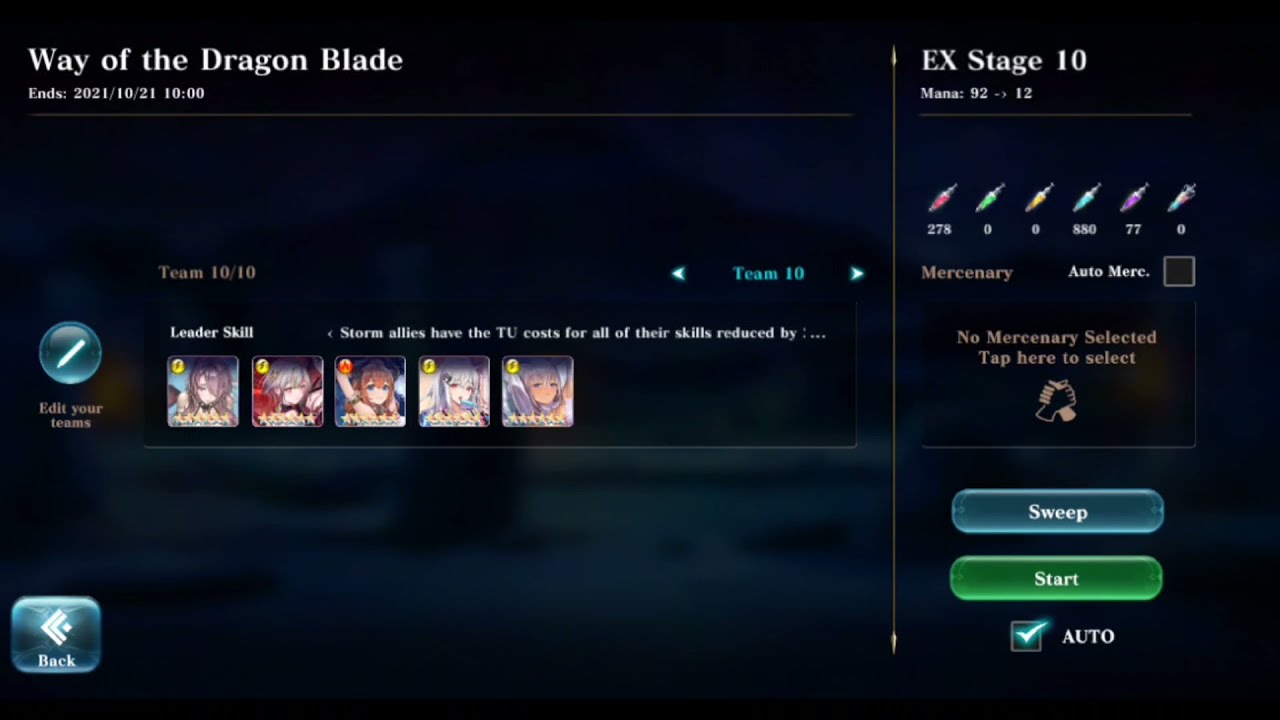 Evertale - Testing My first Fully Awakened [Elmina| Violet-Eyed ...