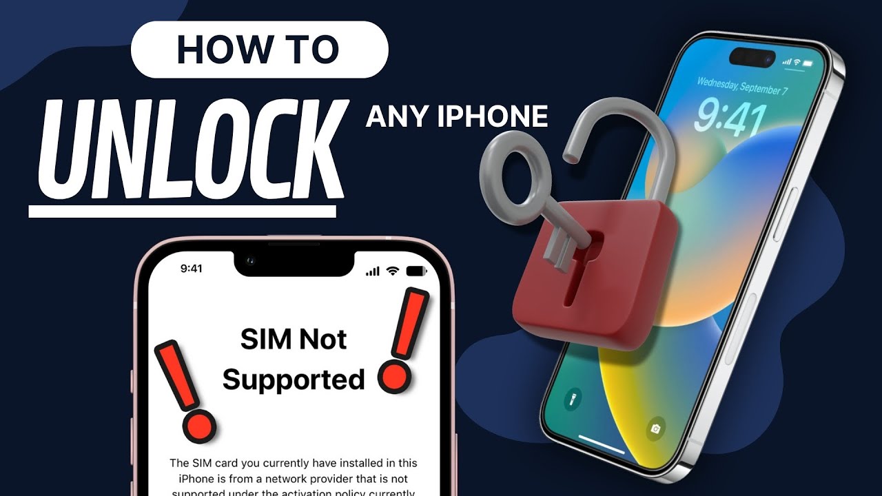 How to Unlock your iPhone from any Carrier Restrictions - YouTube