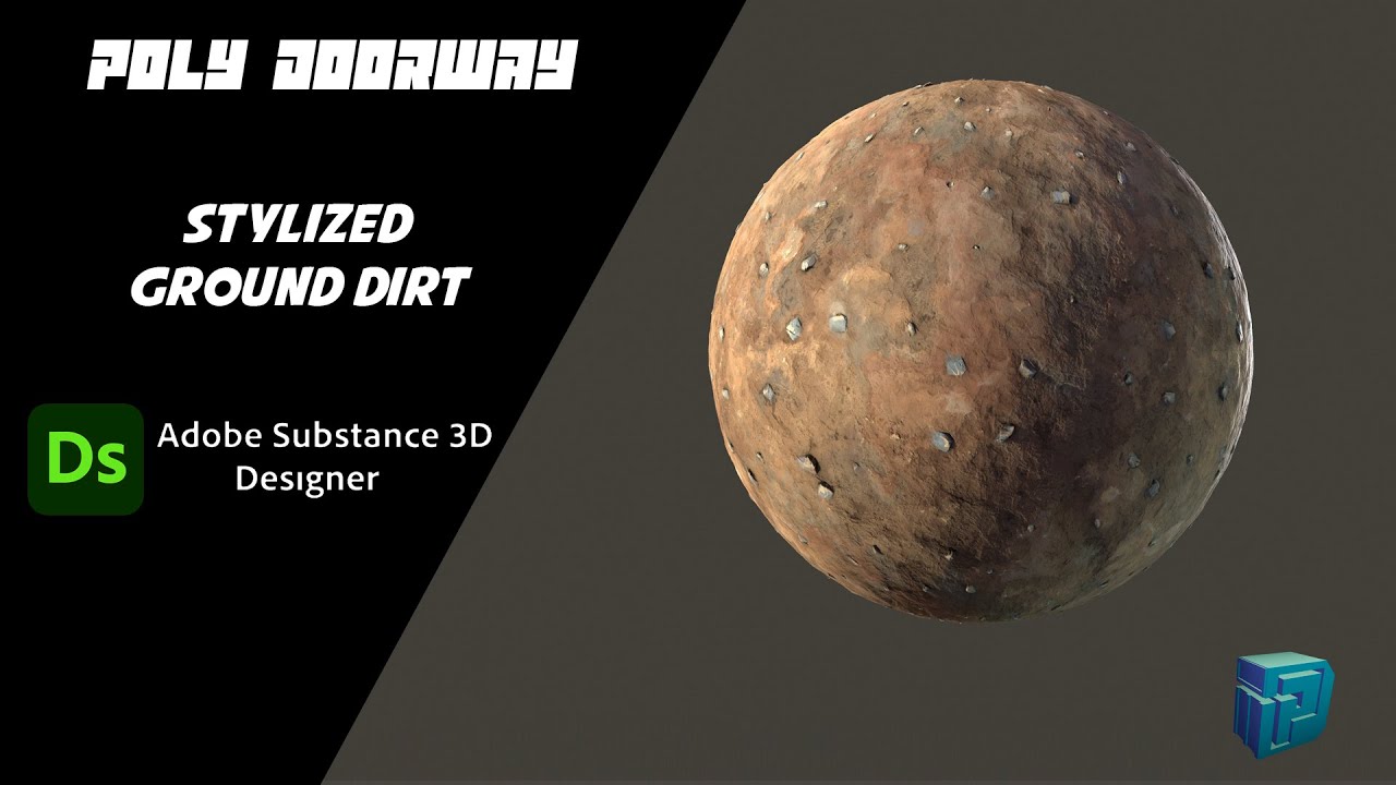 Stylized Ground Dirt - Substance Designer 3D - YouTube