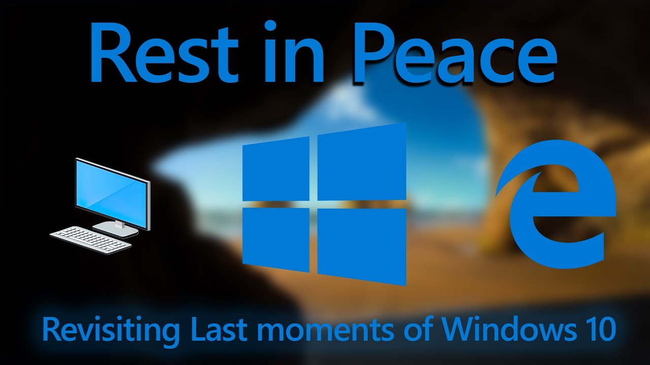 Goodbye Windows 10 - YouTube