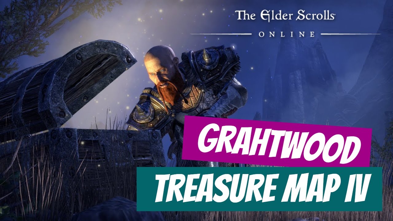 ESO: Grahtwood Treasure Map IV - YouTube