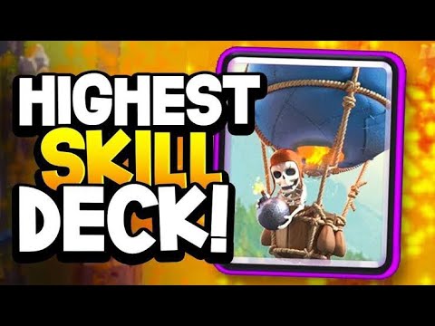SKILL needed | LAVA LOON | CLASH ROYALE - YouTube