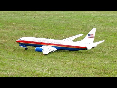 FOG FLIGHT AND HARD LANDING !! / RC BOEING 737 MAX RC ELECTRIC MODEL ...