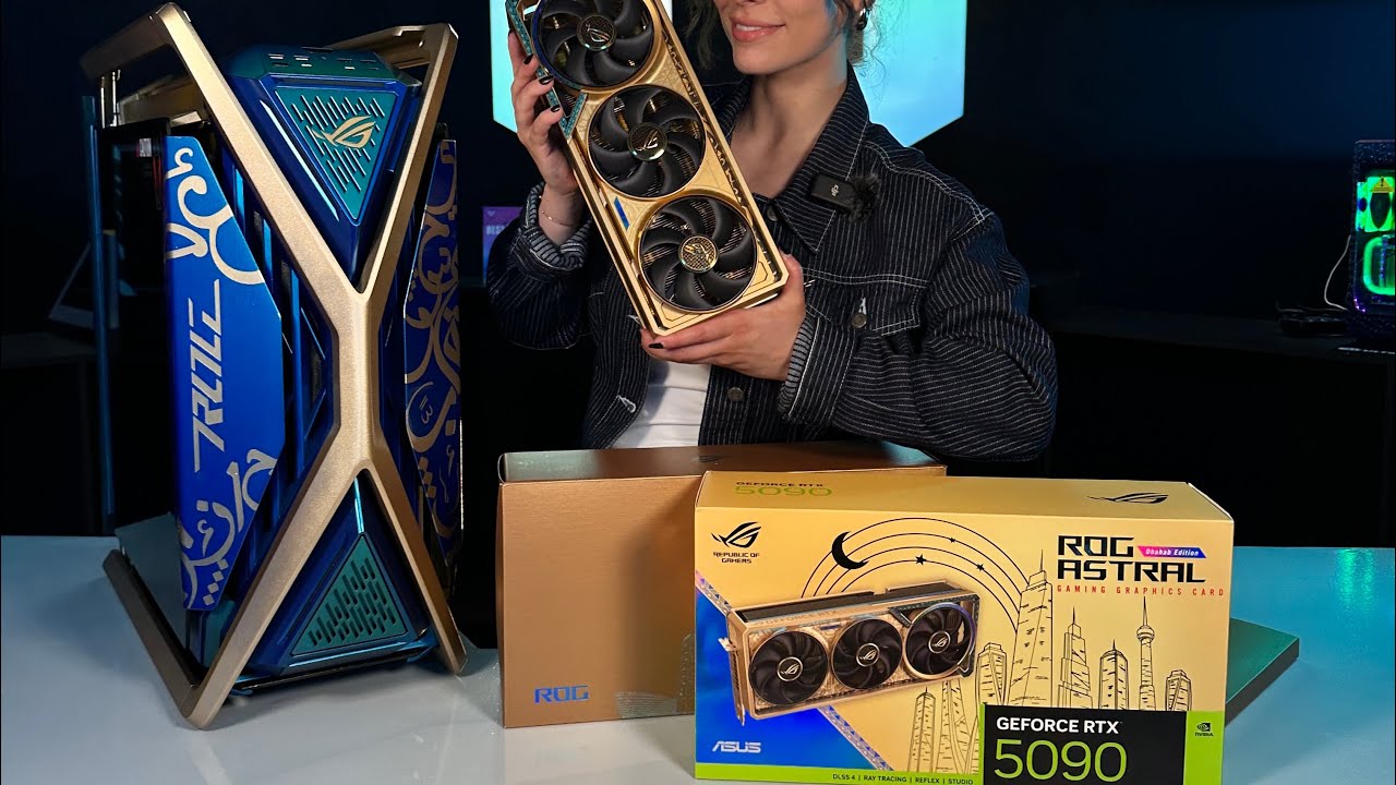 $10,000 ROG ASTRAL GEFORCE RTX5090 DAHAB EDITION UNBOXING - YouTube