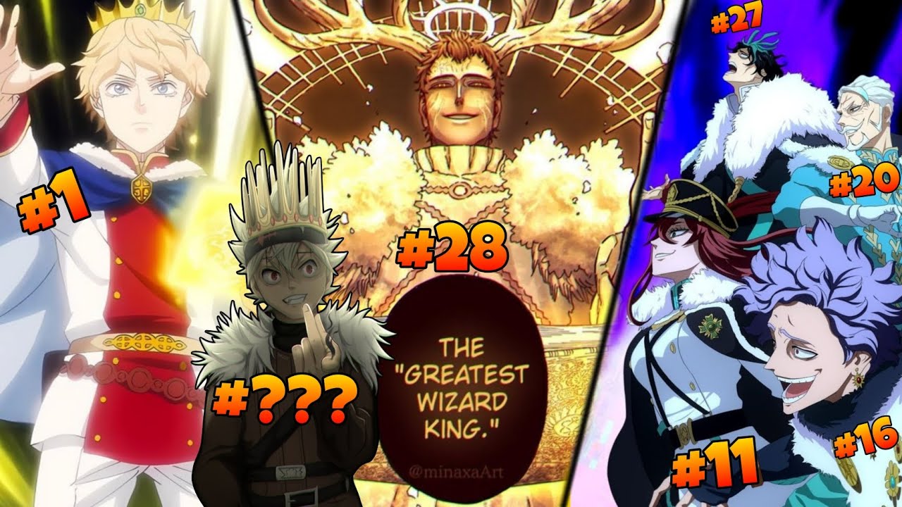 BLACK CLOVER : All Wizard Kings - EXPLAINED IN HINDI 🇮🇳‼️ - YouTube