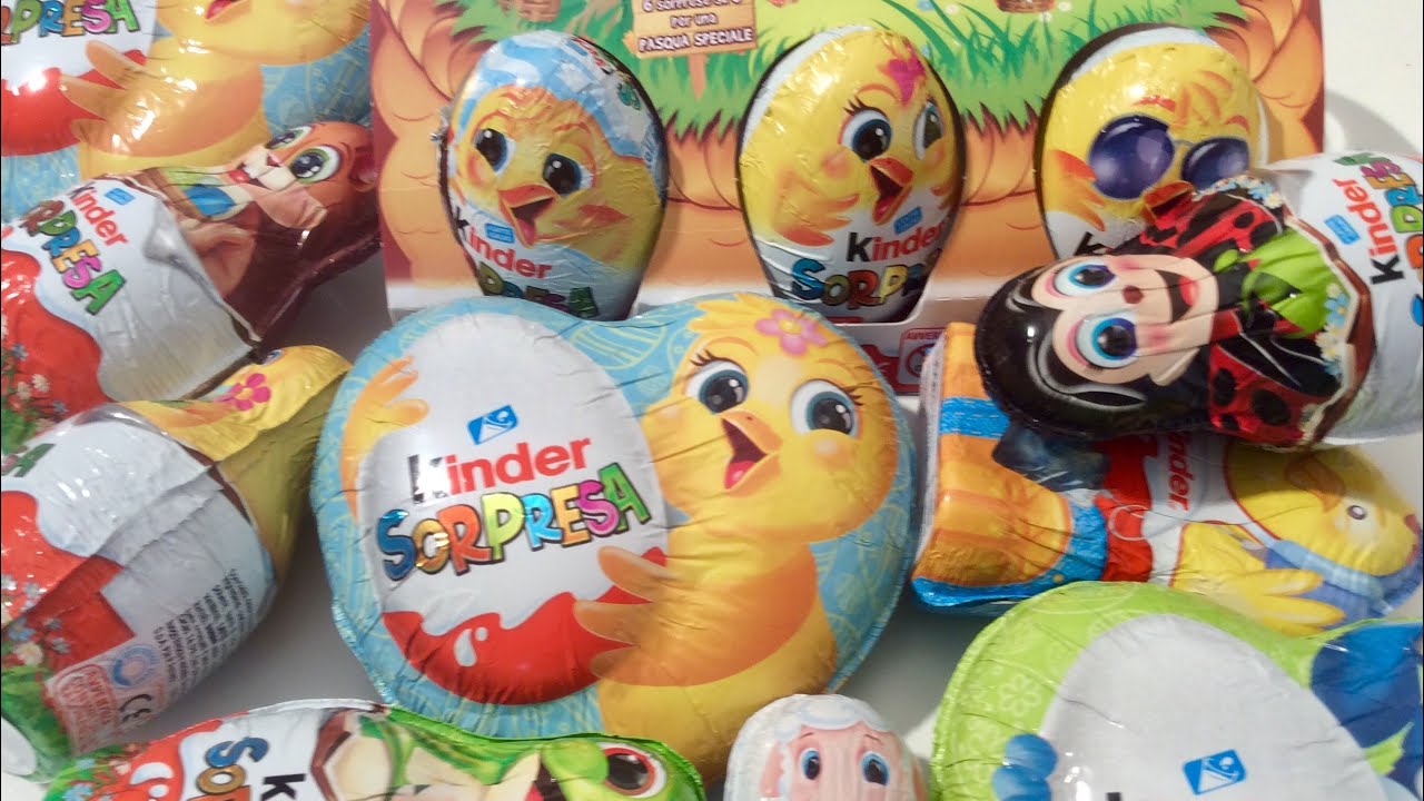 EASTER 2023 X2 KINDER HEART ASMR UNBOXING - YouTube
