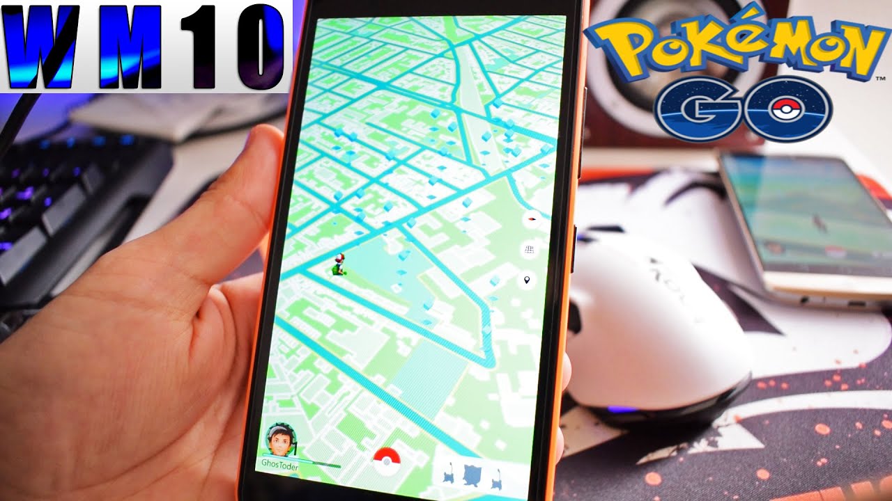 Updated Pokemon go for Windows 10 Mobile Unofficial PoGo-UWP - YouTube